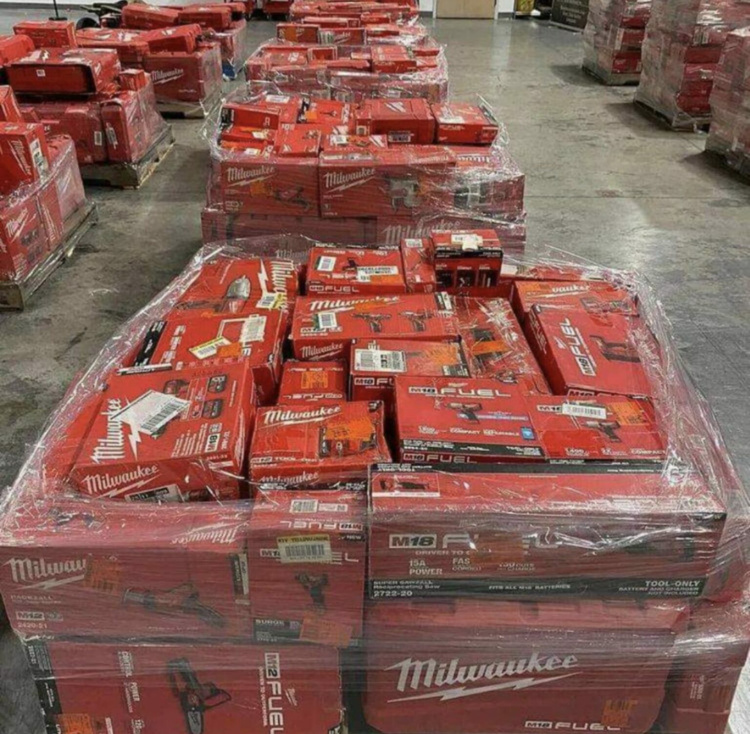 Milwaukee Tools Liquidation Pallets | Milwaukee Power Tool Pallets
