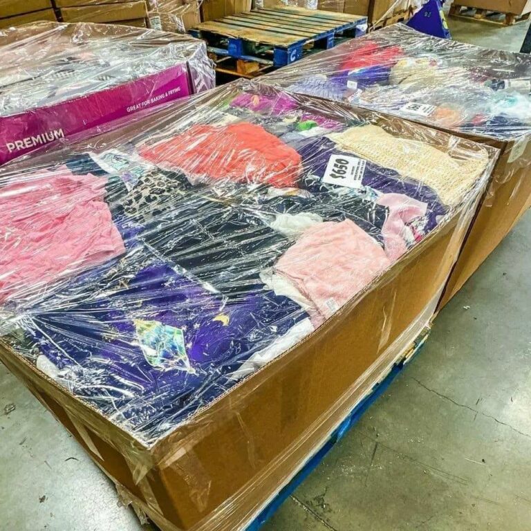 Wholesale Clothing Pallets | Pallet of Clothes Wholesale