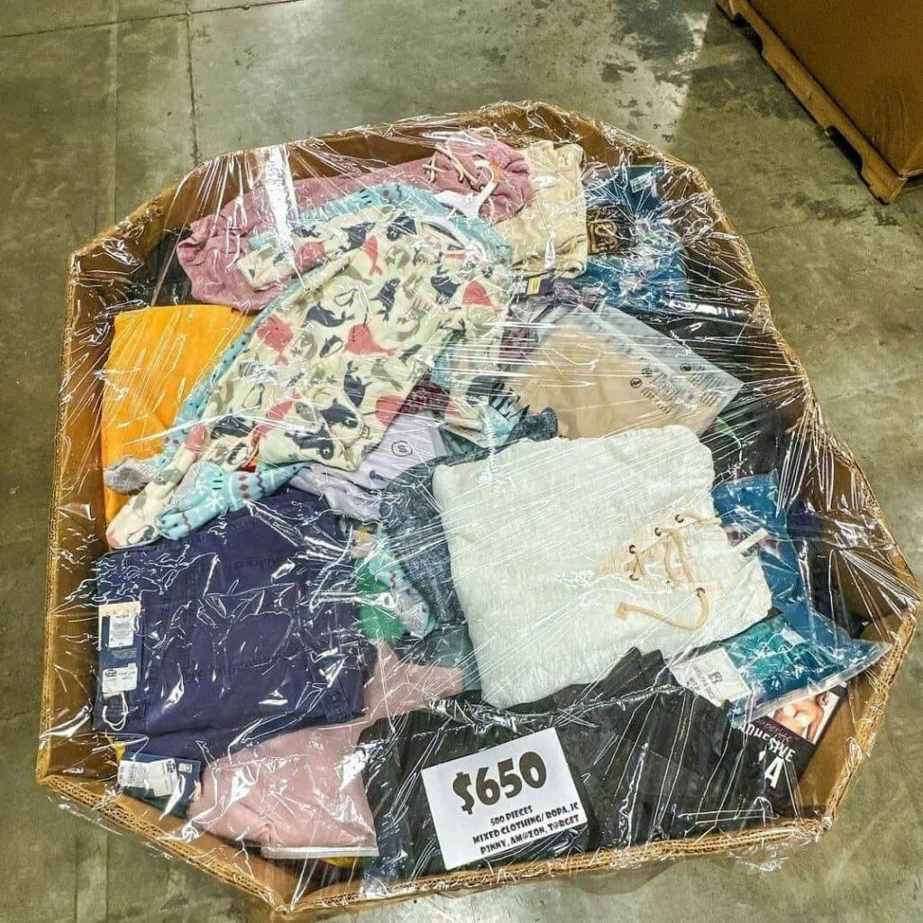 Wholesale Clothing Pallets | Pallet of Clothes Wholesale